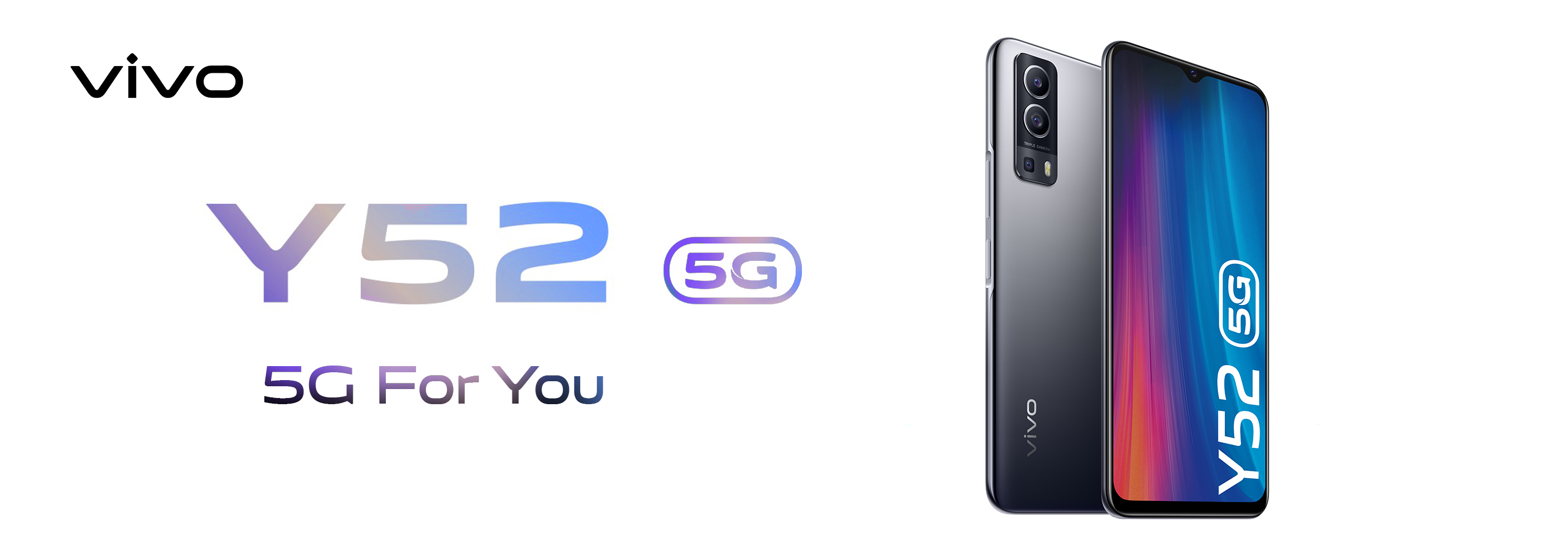 Buy Vivo Y52 5G 128GB - Black | Joyce Mayne AU